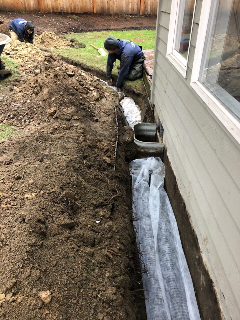 Expert French Drain Installation Services | Rain Pros