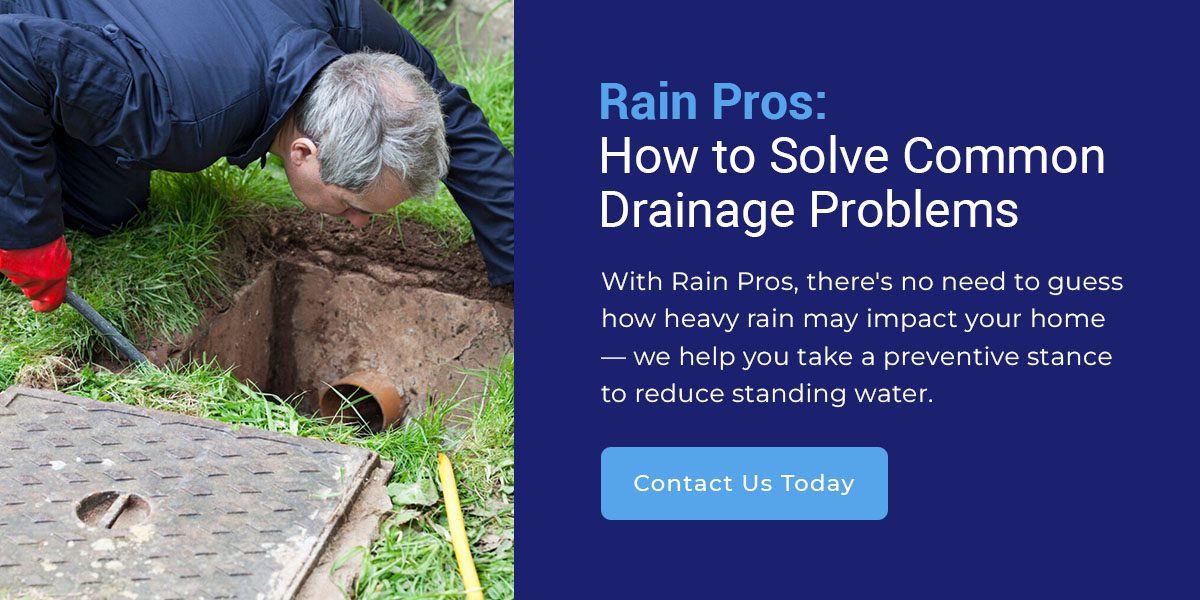 Common Drainage Problems & How to Solve Them | Rain Pros
